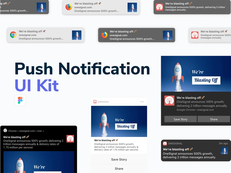 Push Notification Free UI Kit for Figma - Lapa Ninja Push Notification Free UI Kit for Figma - Lapa Ninja